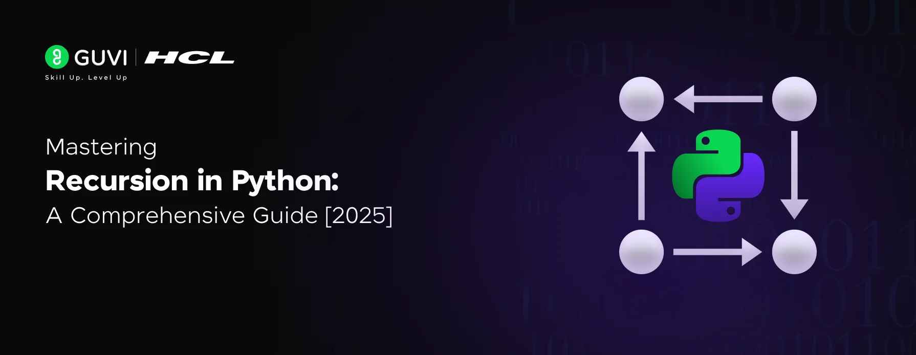 Mastering Recursion In Python A Comprehensive Guide 2025 Guvi Blogs