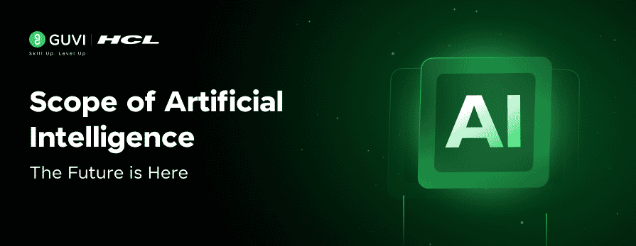 Scope of Artificial Intelligence: The Future is Here