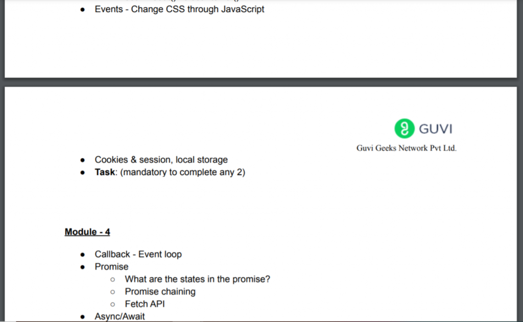 Full Stack Developer Syllabus 2023 [UPDATED] - GUVI Blogs