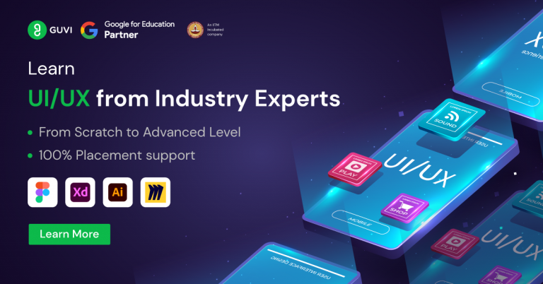 What are 5 Important Steps in Learning UI UX? - GUVI Blogs