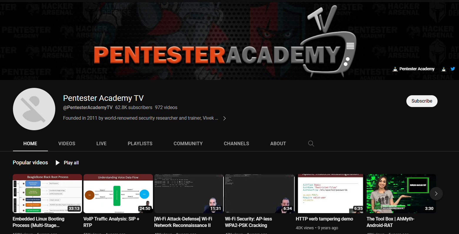 Top 19 YouTube Channels to Learn Ethical Hacking in 2022