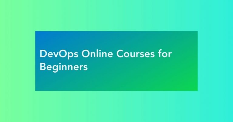 Top 9 DevOps Online Courses for Beginners