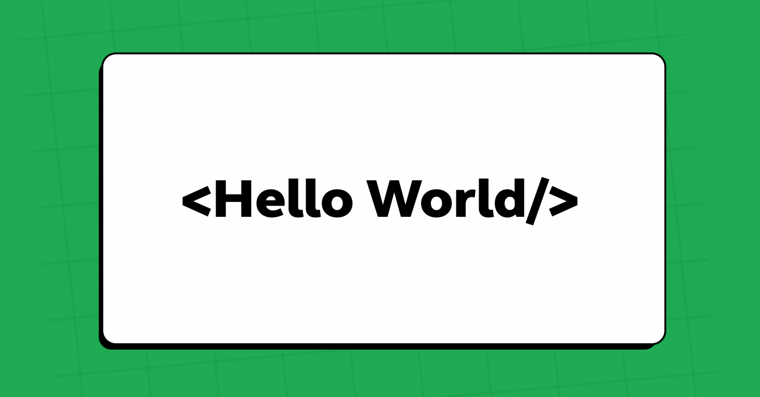 Create a Simple "Hello World" Page Using HTML [Source Code]