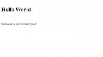 Create a Simple "Hello World" Page Using HTML [Source Code]
