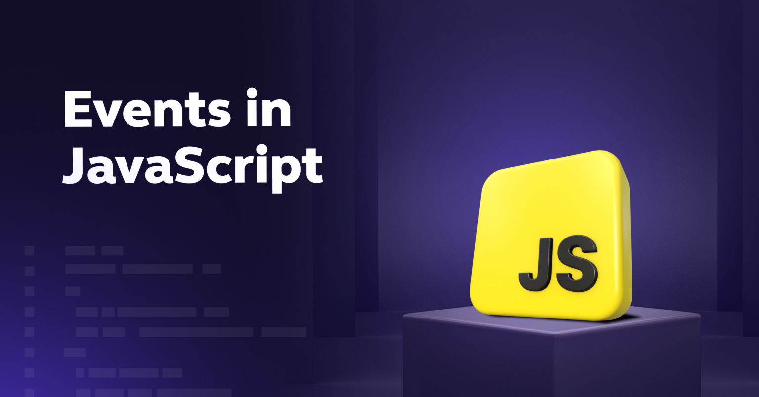 What Are Events In Javascript A Complete Guide Guvi Blogs
