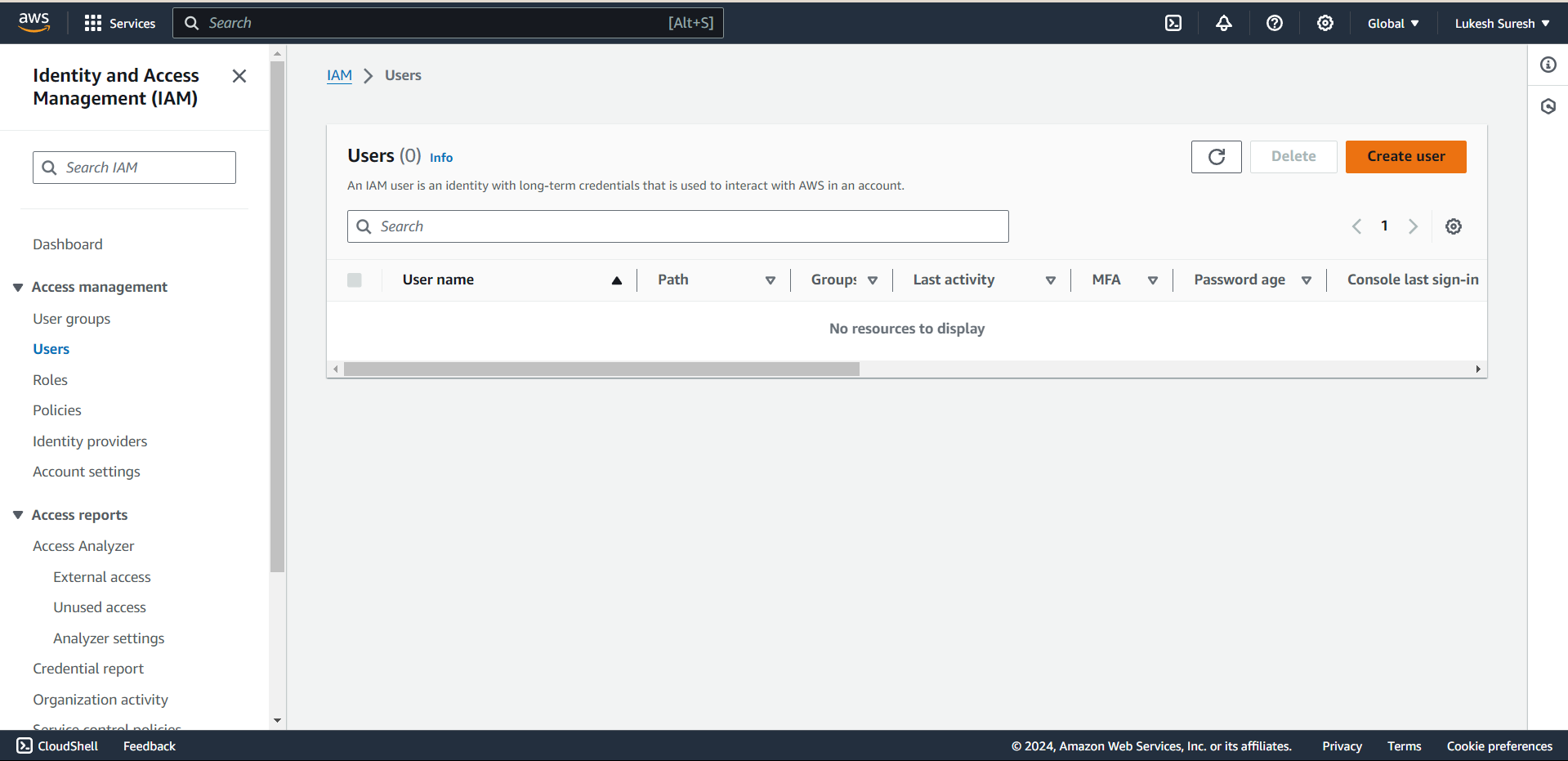 Cloud Security with AWS Identity and Access Management