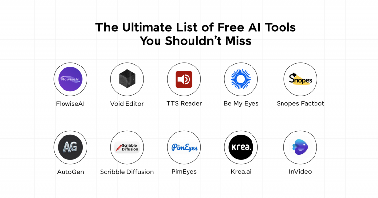 The Ultimate List of Free AI Tools You Shouldn’t Miss
