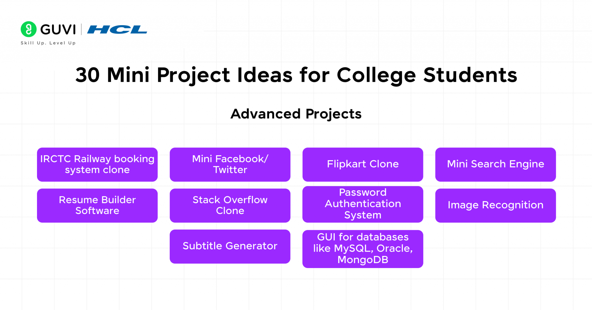 30 Project Ideas for Computer Science Students
