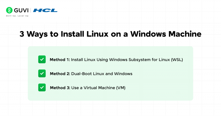 3 Best Ways to Install Linux on a Windows Machine