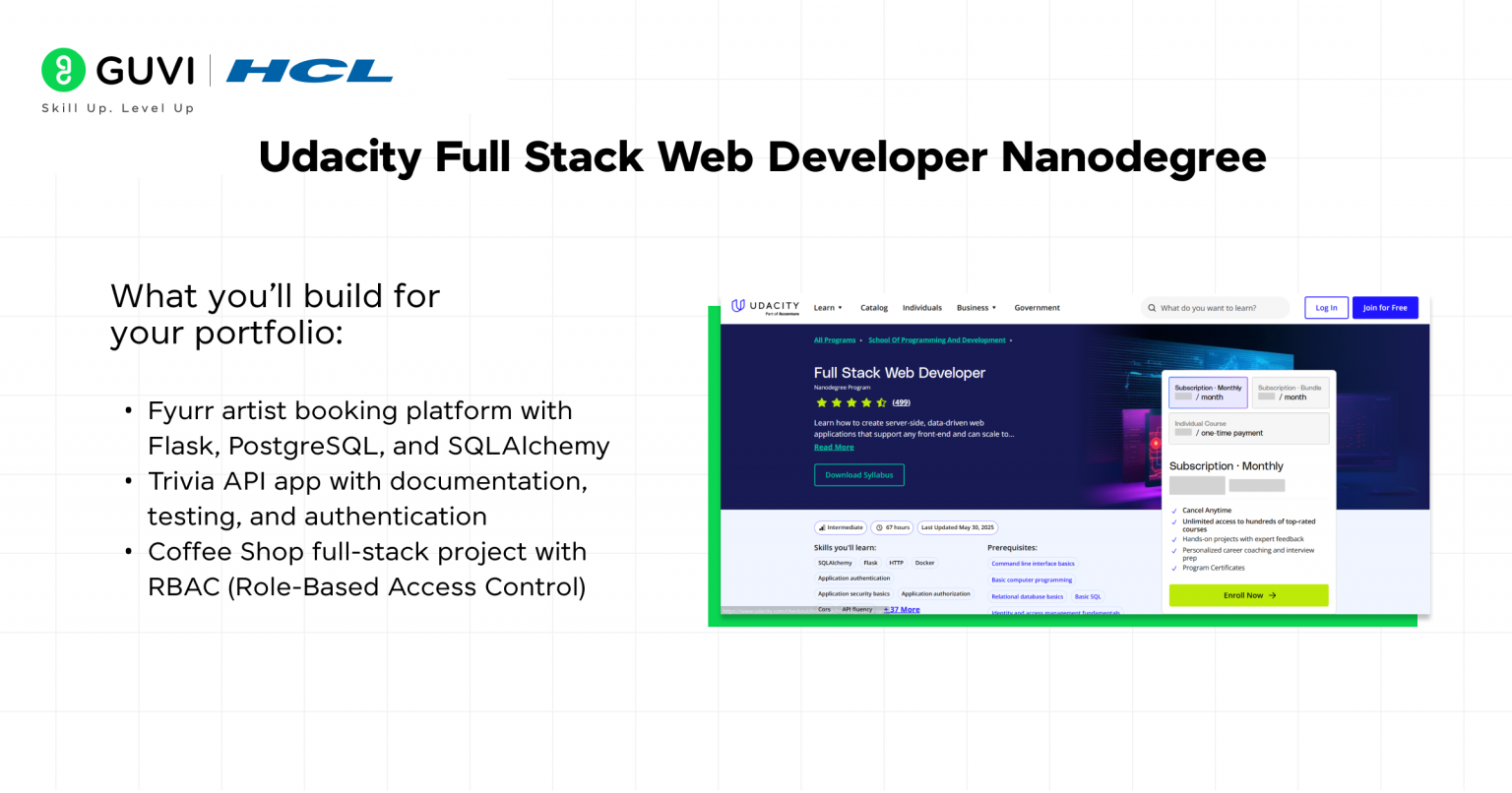 Top 5 Full Stack Development Certification Courses in 2025