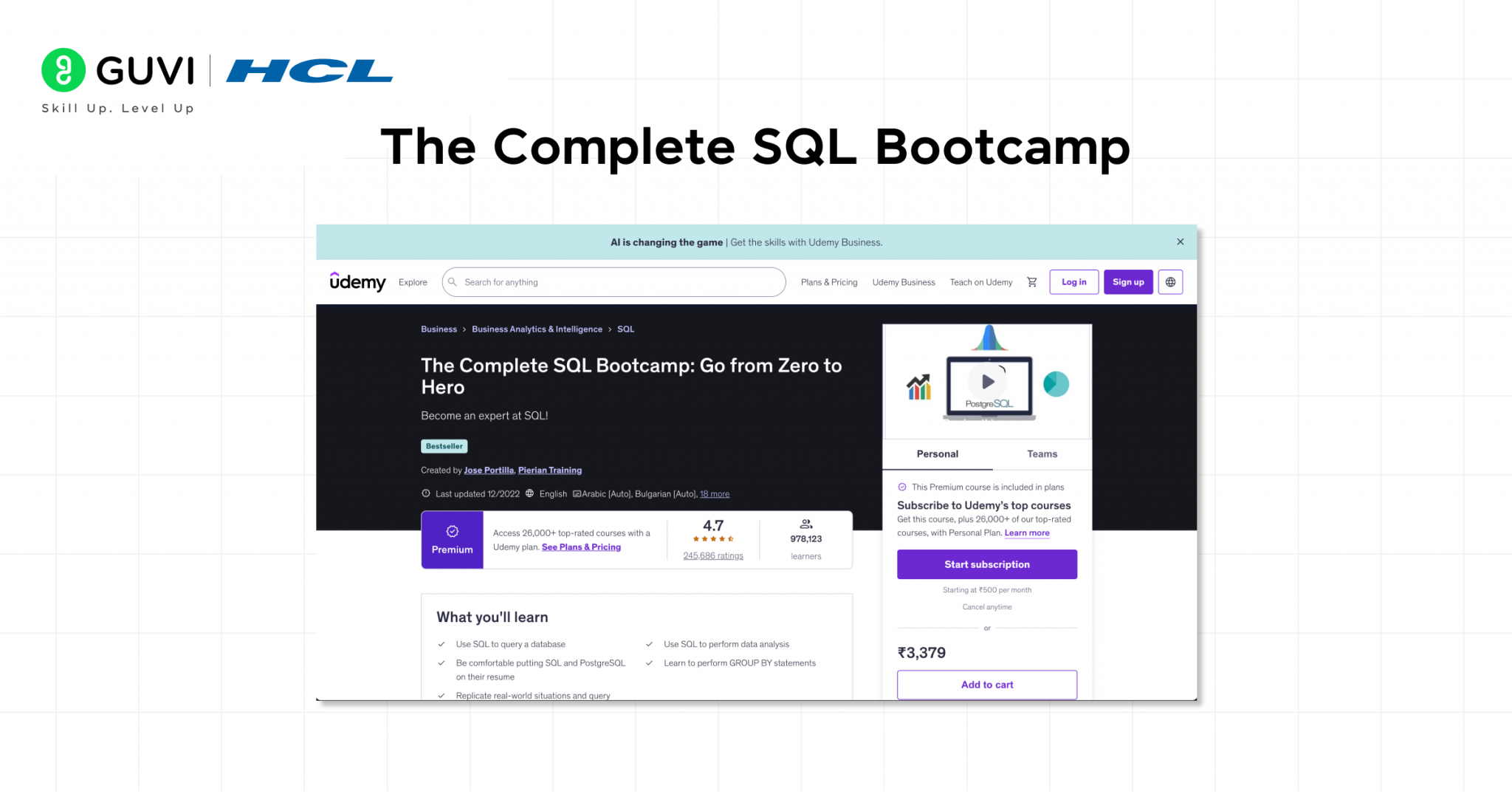 Top 8 SQL Course with Certificate [FREE + PAID]