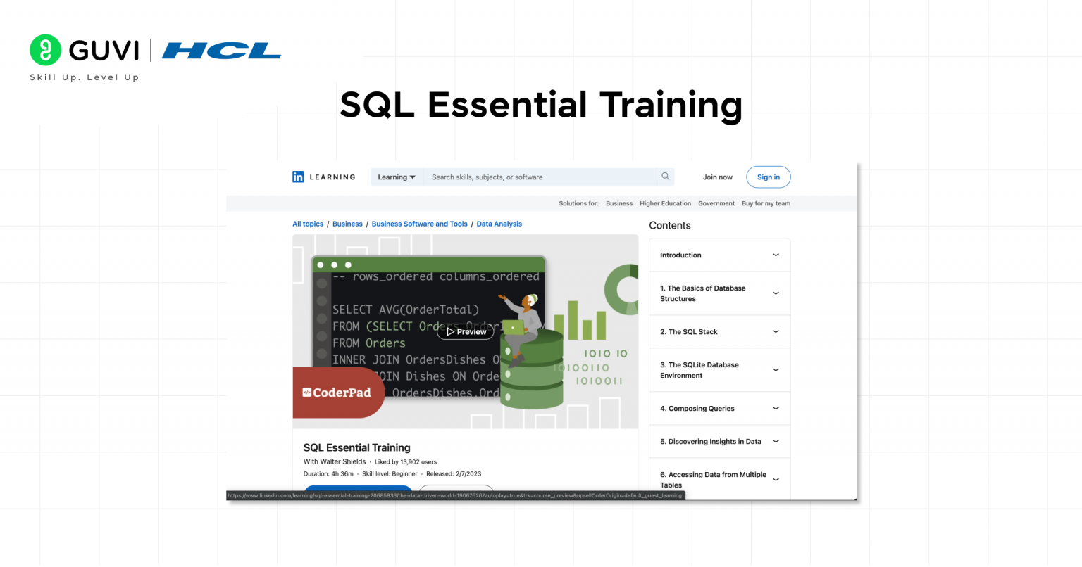 Top 8 SQL Course with Certificate [FREE + PAID]