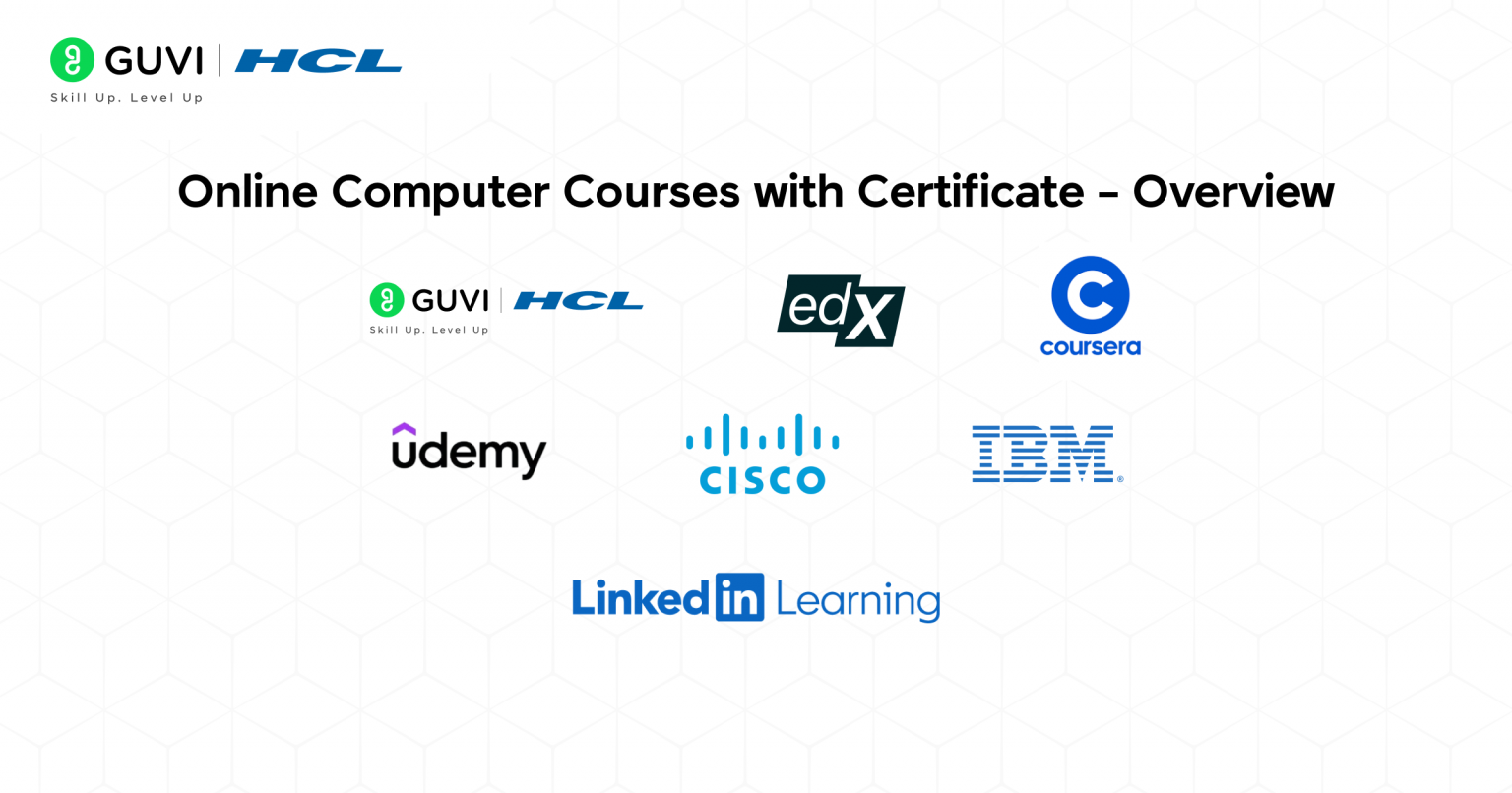 Online Computer Courses with Certificate