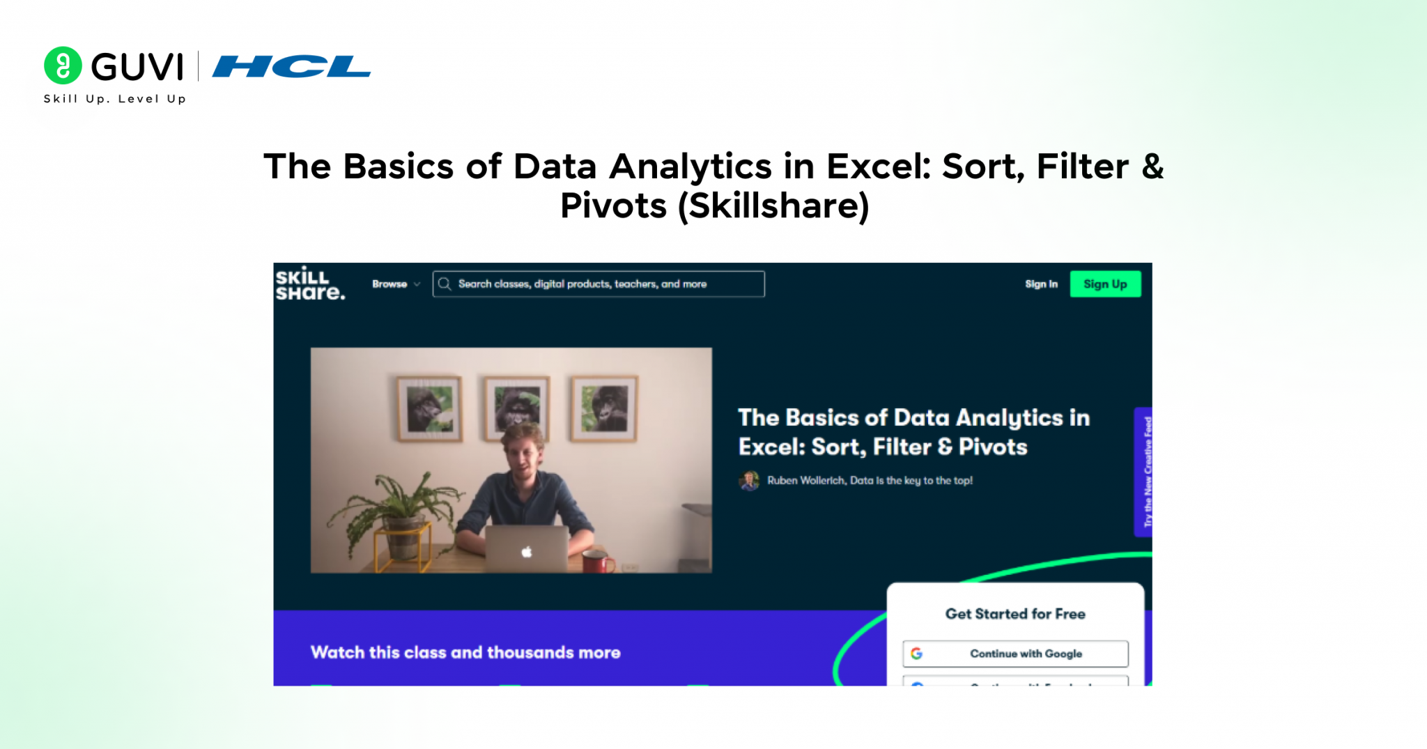 Top 7 Excel Courses with Certificate [FREE + PAID]