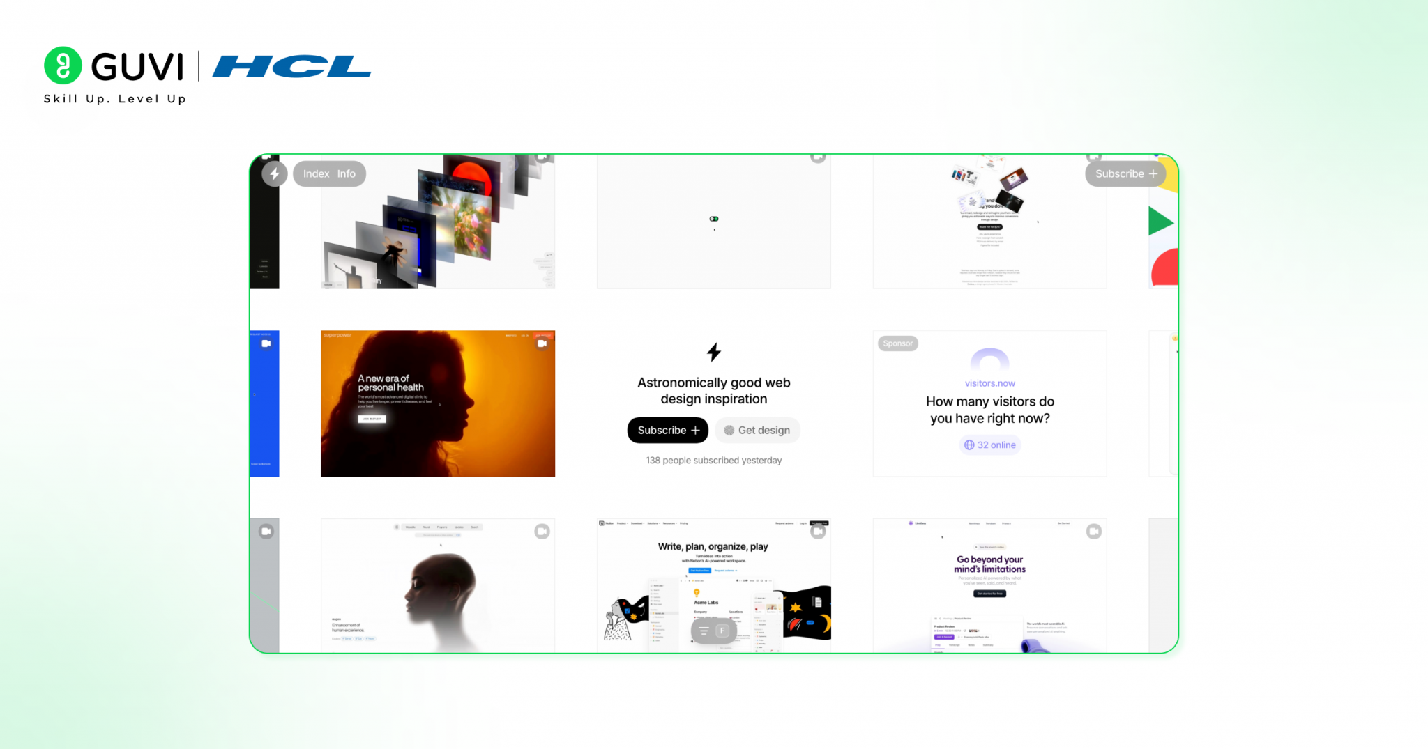 10 Websites of CSS Designs for Inspiration