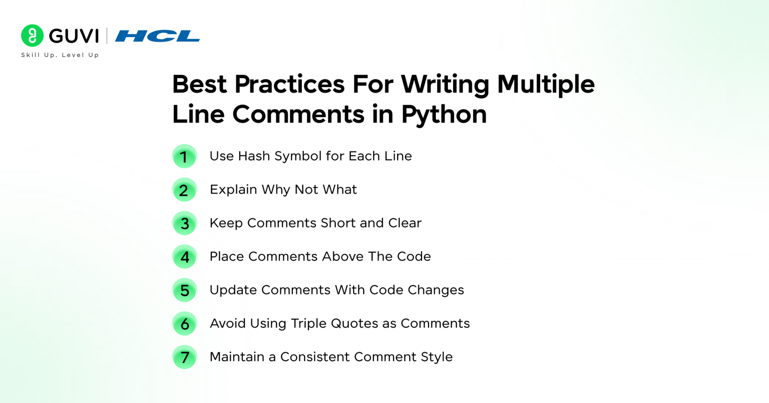 How to Comment Multiple Lines in Python