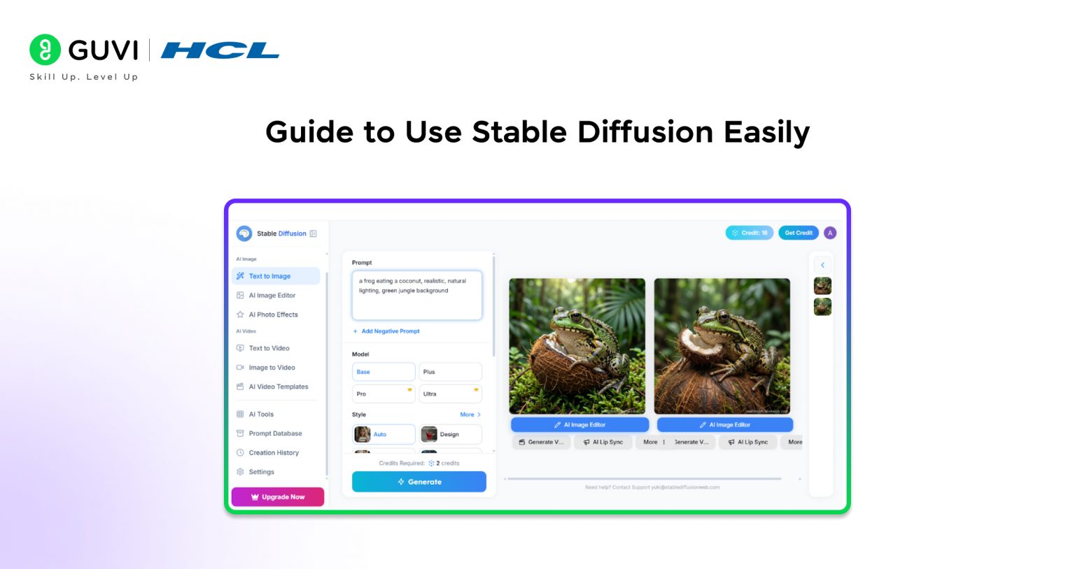 Learn How to Use Stable Diffusion Easily (2026 Guide)